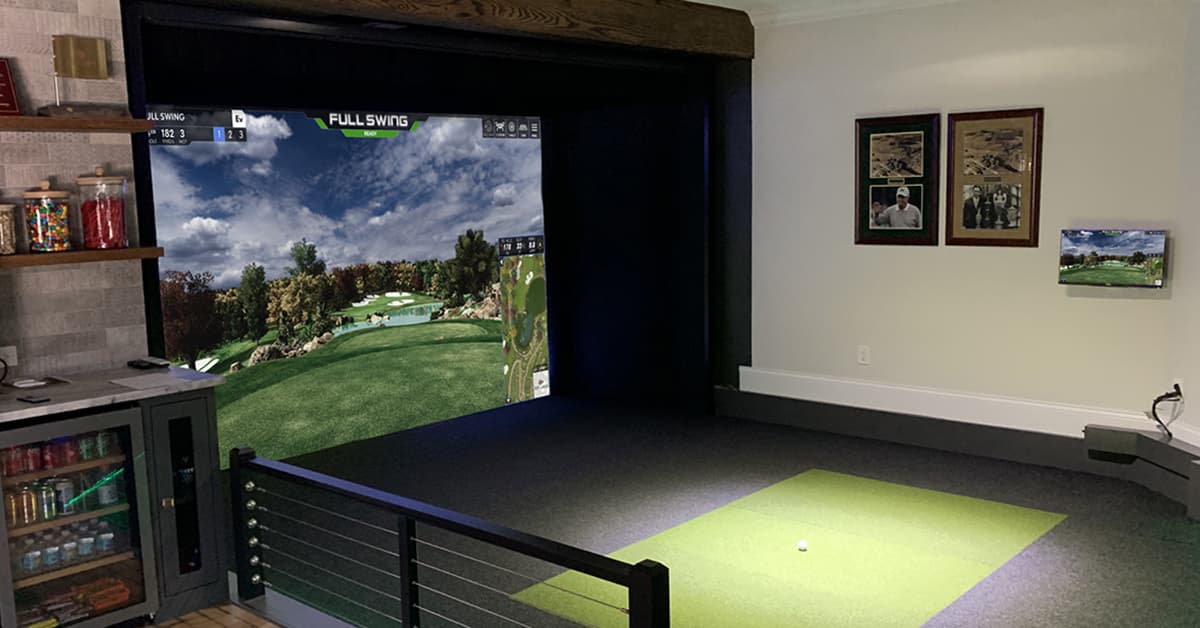Simulator for home - Full Swing Golf Simulators | Champion Proven ...