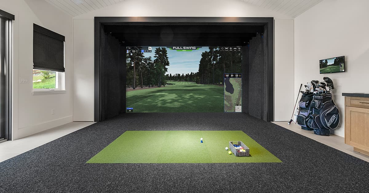 Simulator for home - Full Swing Golf Simulators | Champion Proven ...